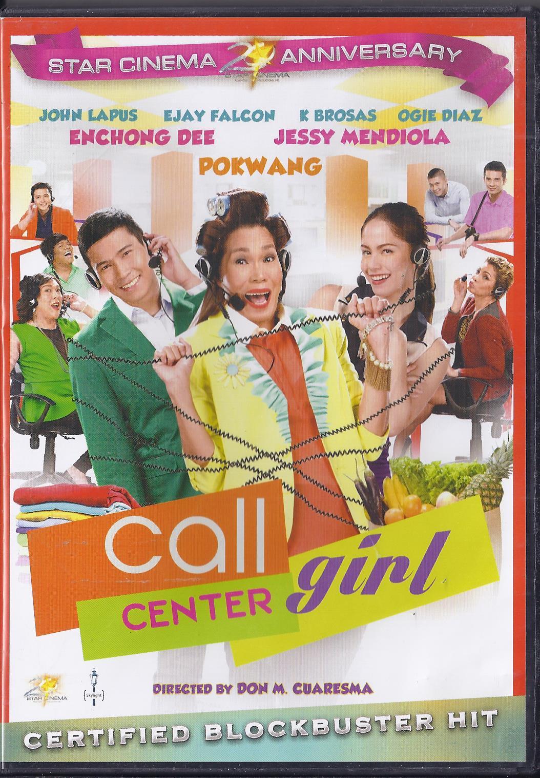 Call Center Girl Philippine DVD: Pokwang, Enchong Dee, Jessy Mendiola - DVDs & Blu-ray Discs