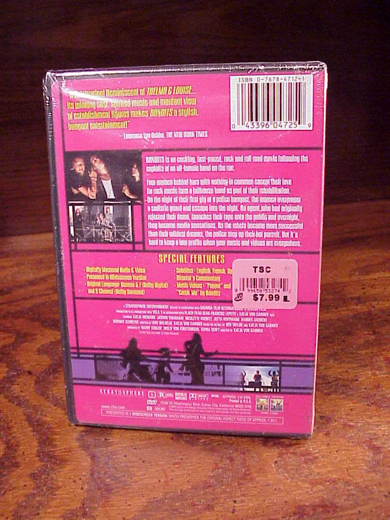 Bandits DVD, 1997 Rock and Roll Movie, sealed - DVDs & Blu-ray Discs
