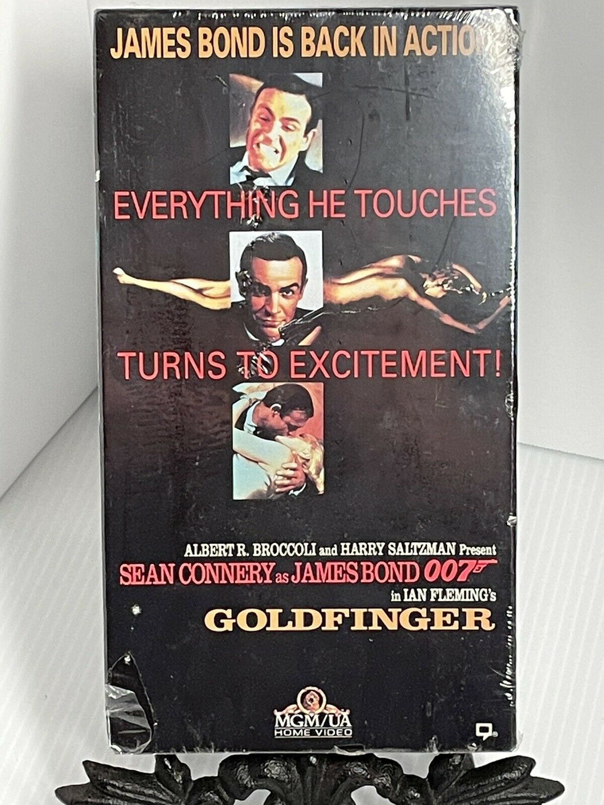Goldfinger (VHS, 1994) Starring Sean Connery VHS BRAND NEW Sealed - VHS ...