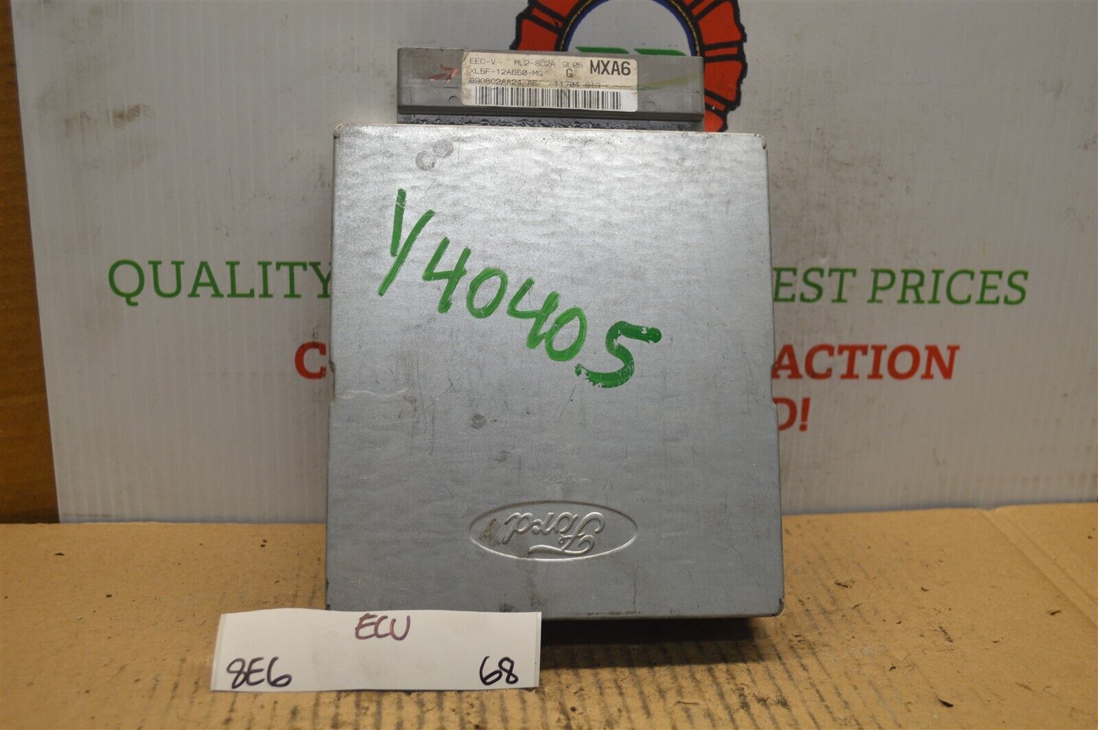 2000 Ford Ranger 3.0L MT Engine Control Unit ECU XL5F12A650MG Module 68 ...