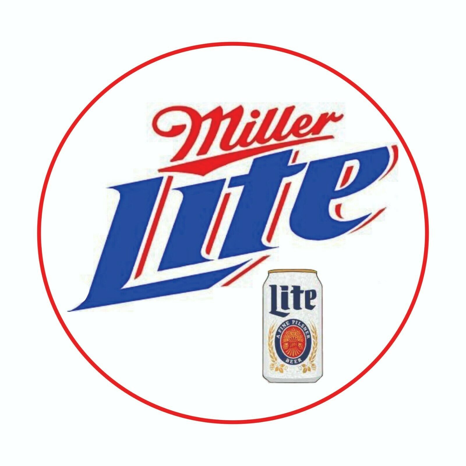 Miller Lite Beer Decal Bumper Sticker - Decals, Stickers & Vinyl Art