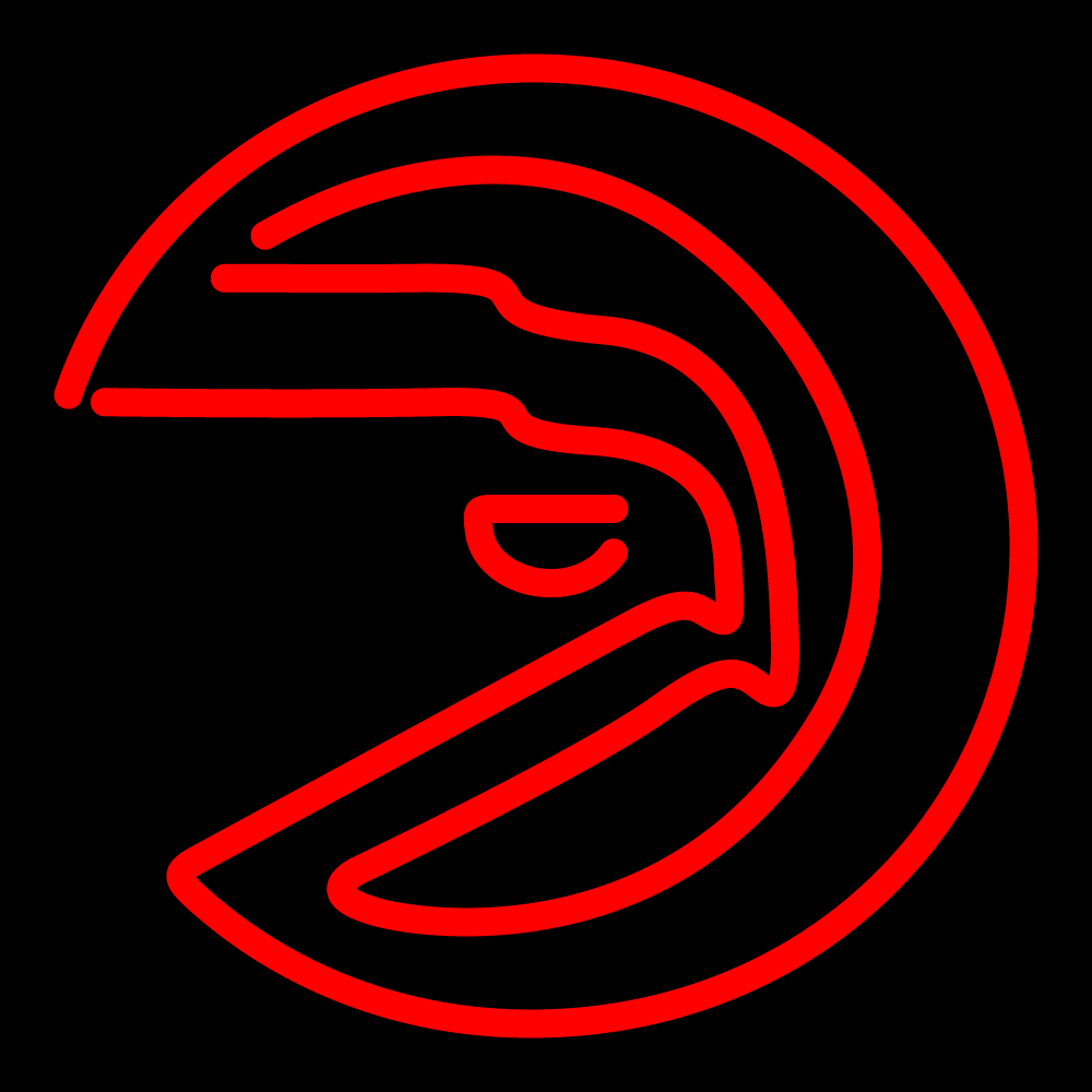 NBA Atlanta Hawks Logo Neon Sign - Other Collectible Lighting