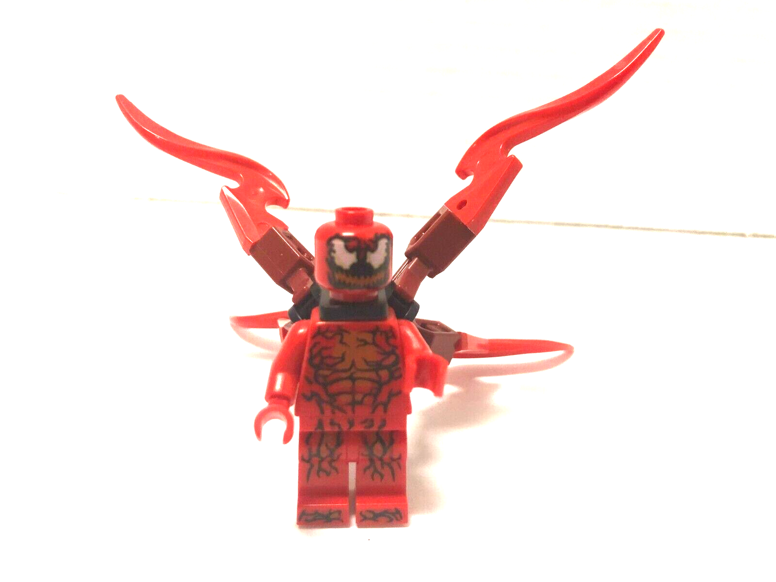 Lego CARNAGE Marvel Mini Figure - Building Toy Pieces & Parts