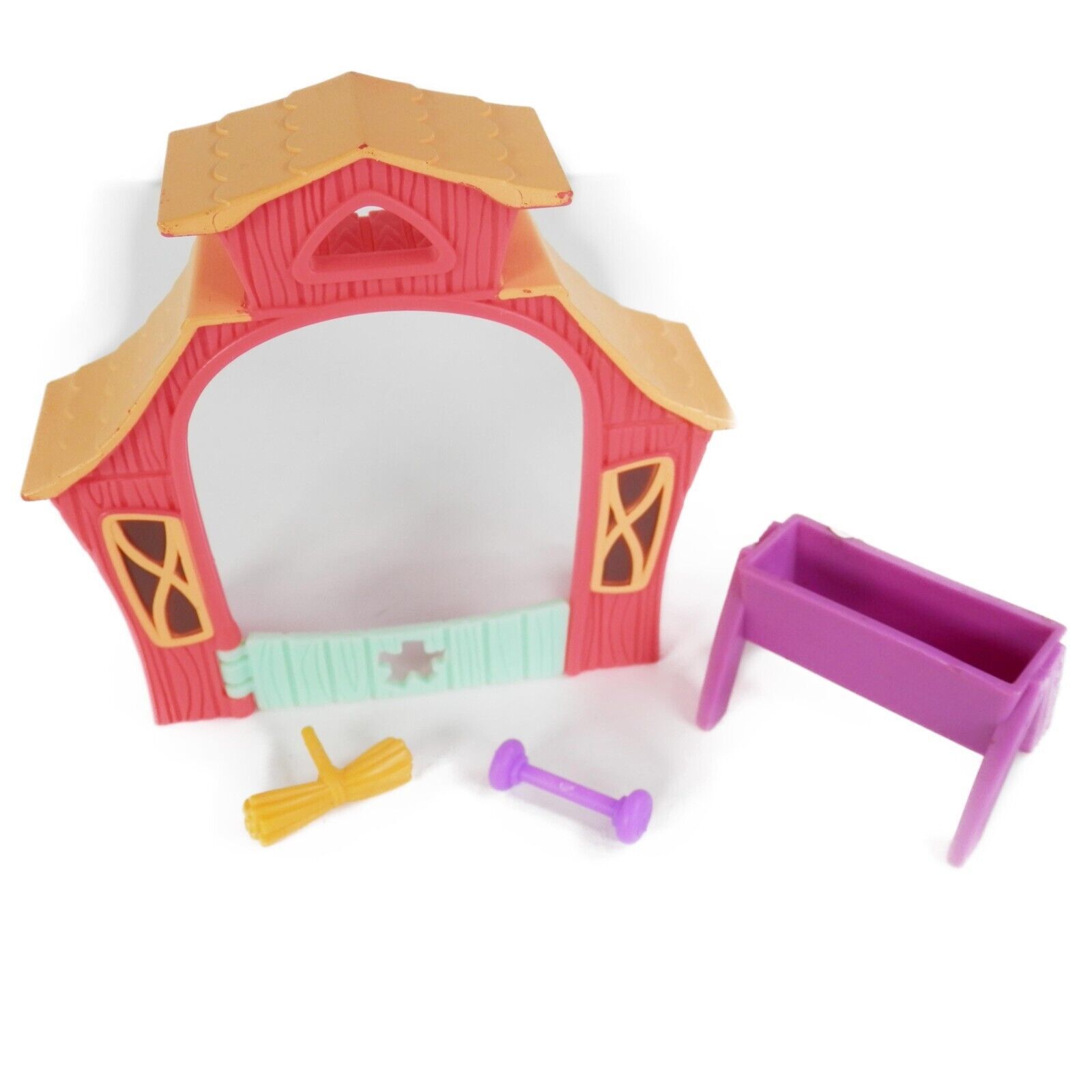 2011 Littlest Pet Shop Walkables Horse Barn Playset G3 LPS 2257 Troft ...