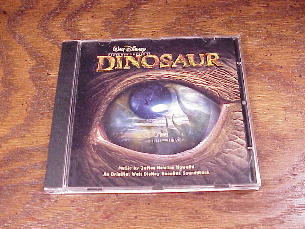 Walt Disney Dinosaur Movie Soundtrack CD, music by James Newton Howard ...