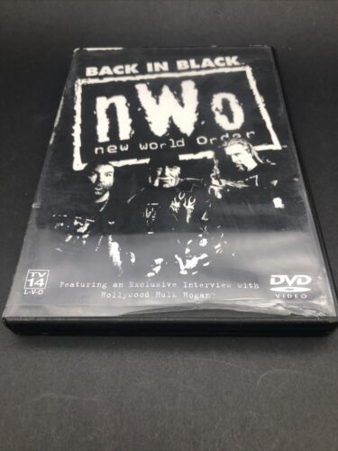 WWE: New World Order [nWo] - Back in Black DVD w/ Insert Hulk Hogan ...