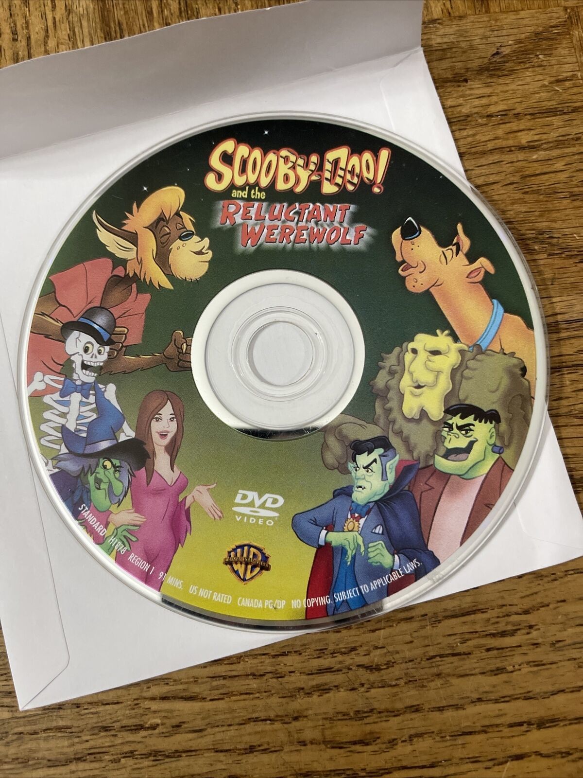 Scooby Doo And The Reluctant Werewolf DVD - DVDs & Blu-ray Discs
