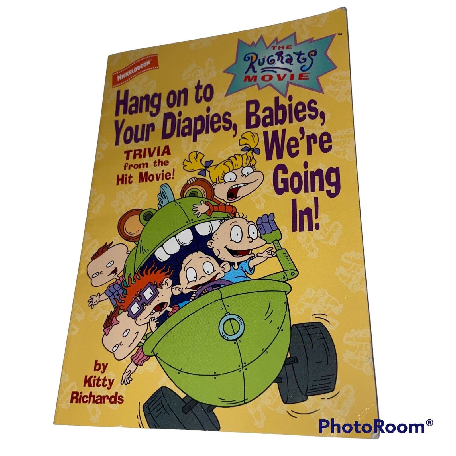 Rugrats Movie Trivia Hang on to Your Diapies Book Kitty Richards ...