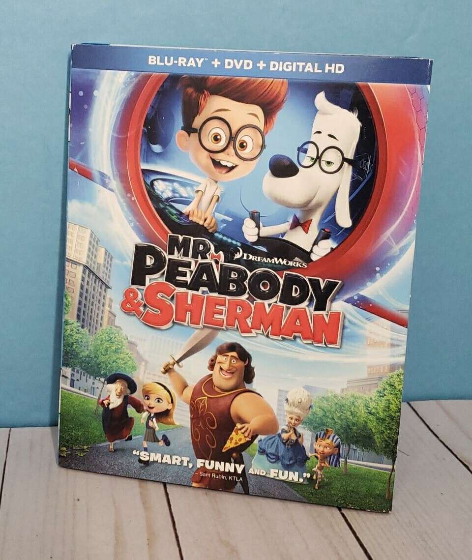 Mr. Peabody & Sherman (Blu-ray/DVD, 2014) - NEW - DVDs & Blu-ray Discs