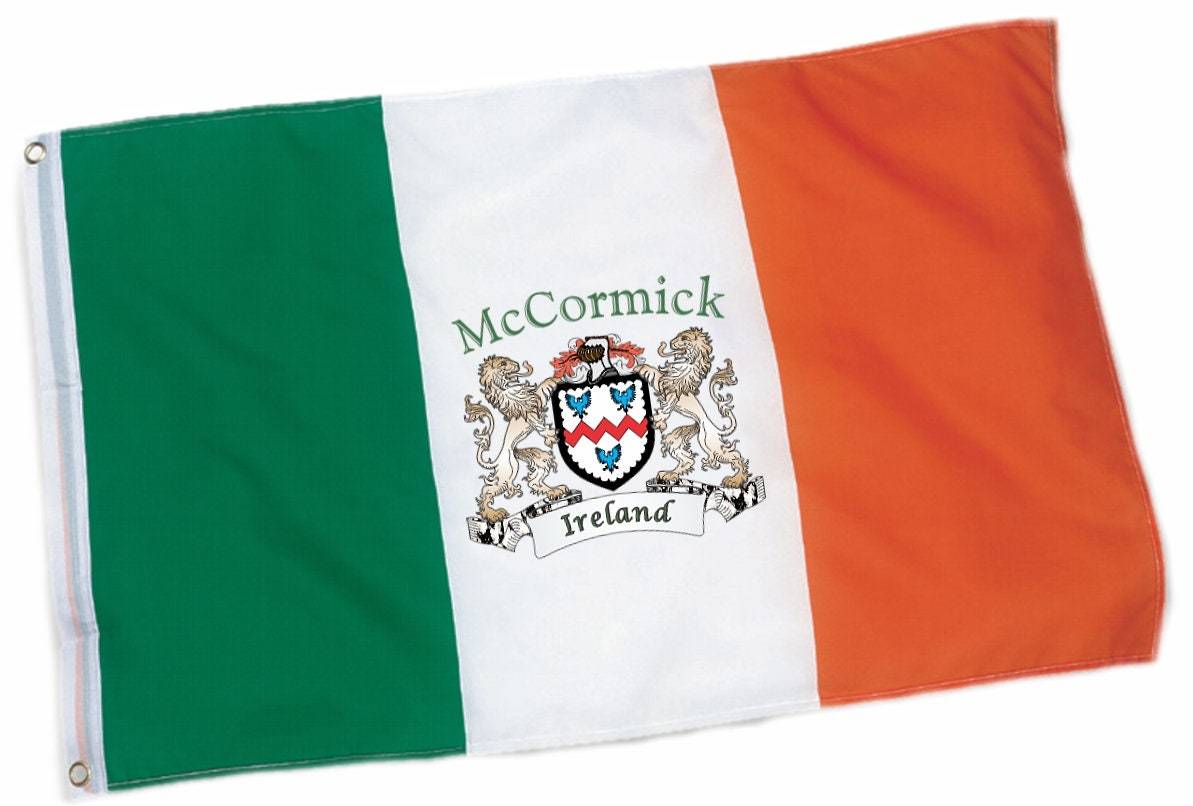 McCormick Irish Coat of Arms Ireland Flag - 3'x5' foot - Coat of Arms
