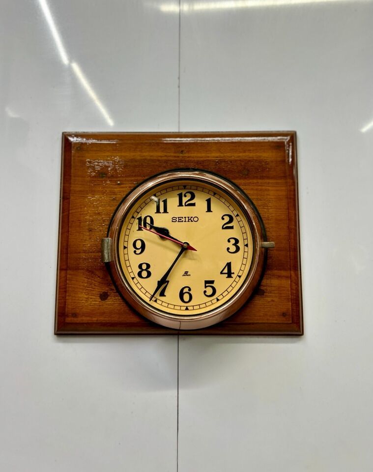 100% Original Seiko Quartz Super Tanker Ship's Slave Wall Clock ...