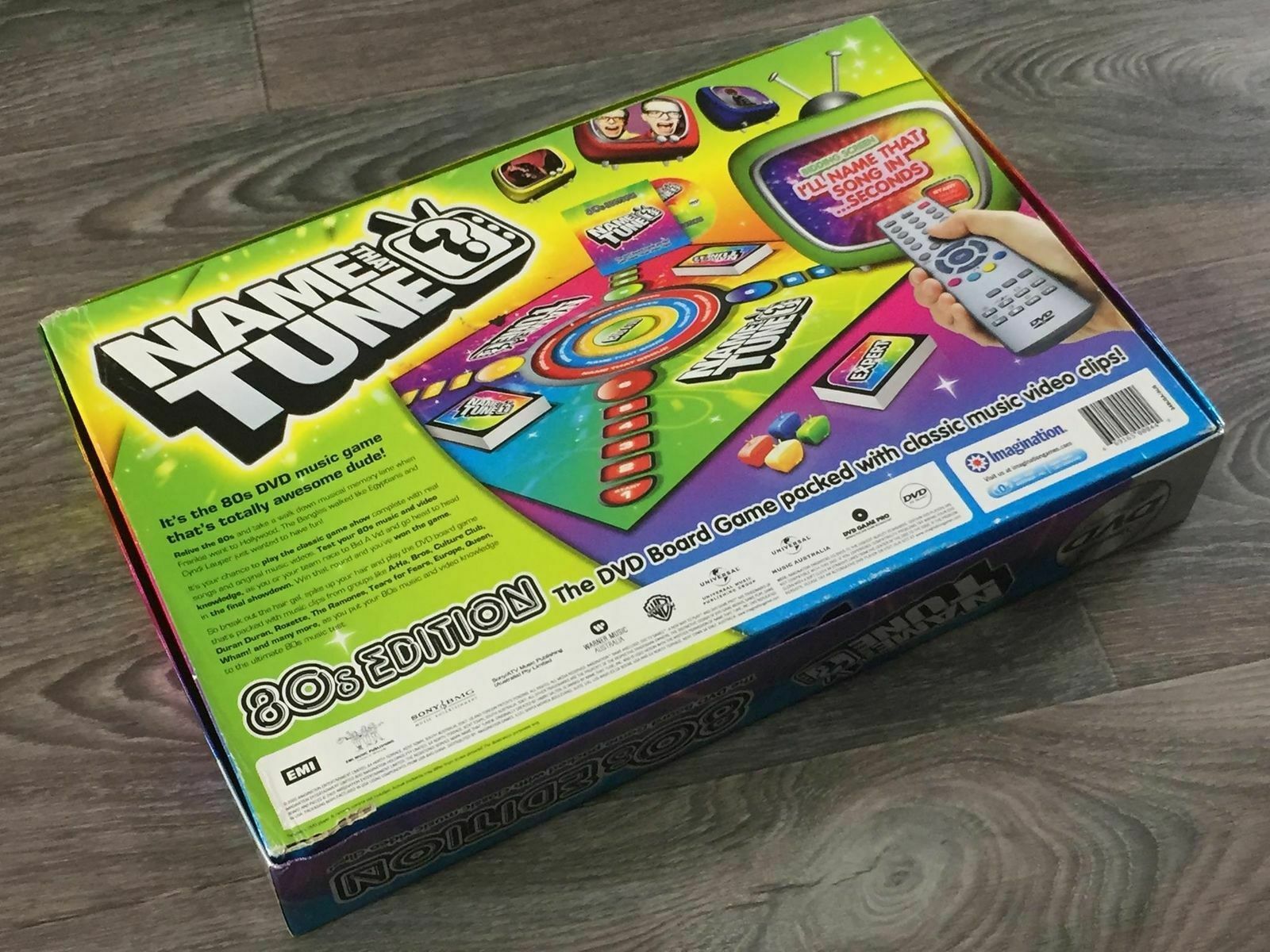 Sealed NEW Name That Tune 80's Edition DVD Board Game - Contemporary ...