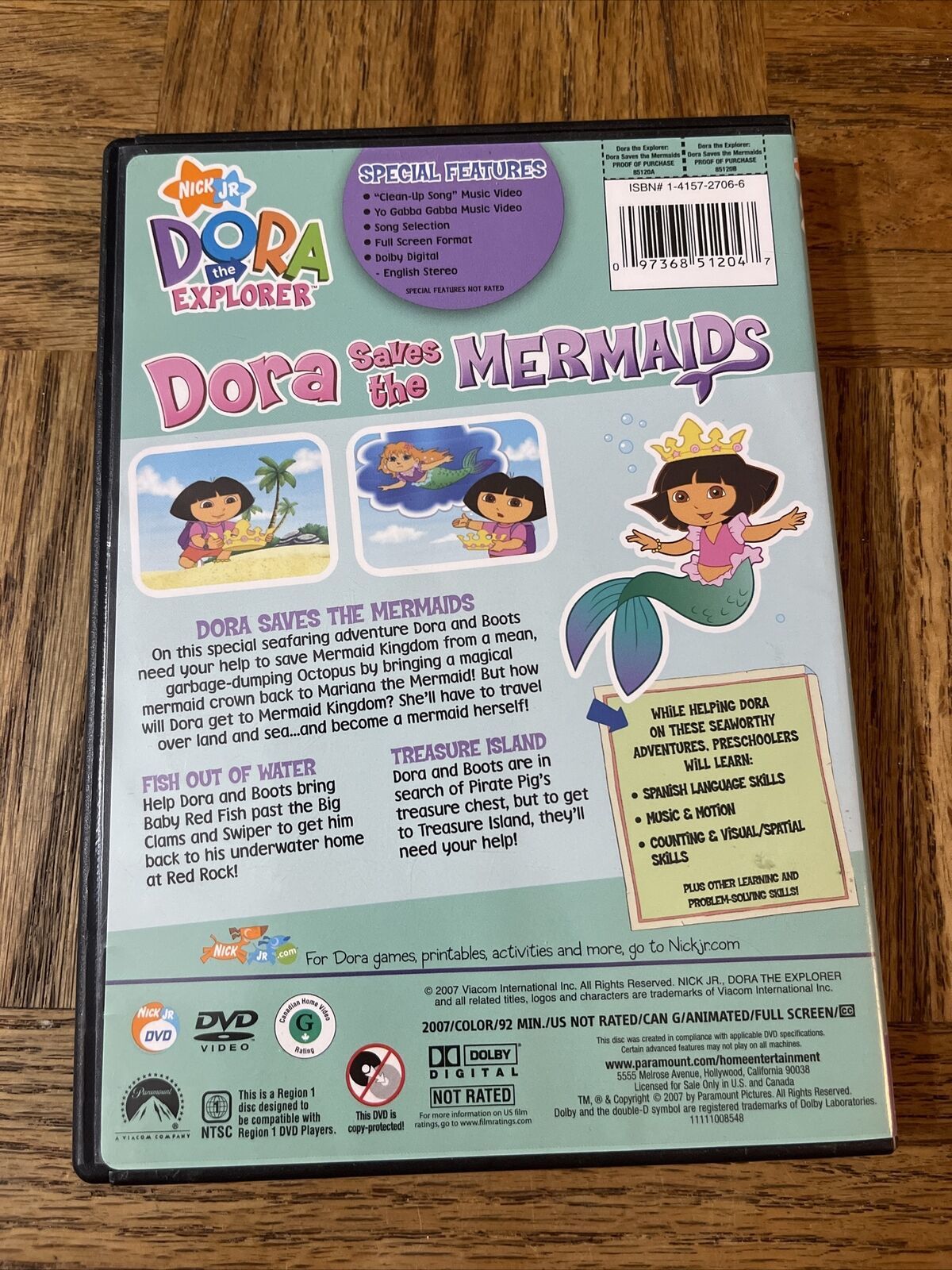 Dora The Explorer Dora Saves The Mermaids DVD - DVDs & Blu-ray Discs