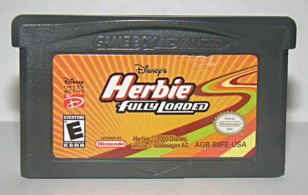 Nintendo Gameboy Advance - Disney's Herbie Fully Loaded (Game Only ...