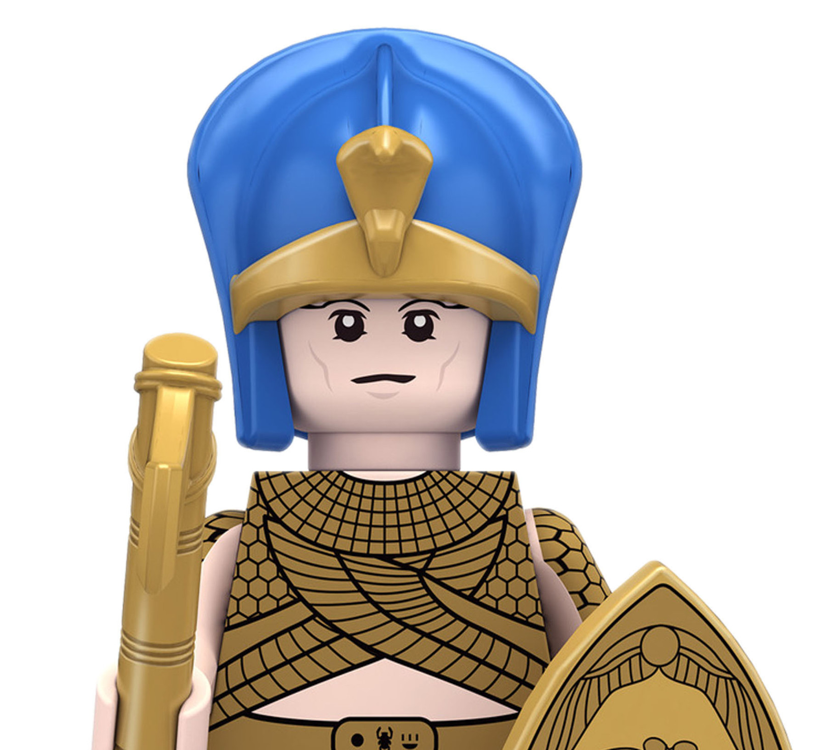 1pcs Egyptian Pharaoh Tutankhamun Custom Minifigure Building Blocks ...