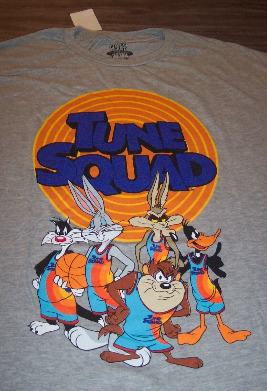 WB LOONEY TUNES SPACE JAM Legacy TUNE SQUAD T-Shirt MENS XL NEW w/ TAG ...