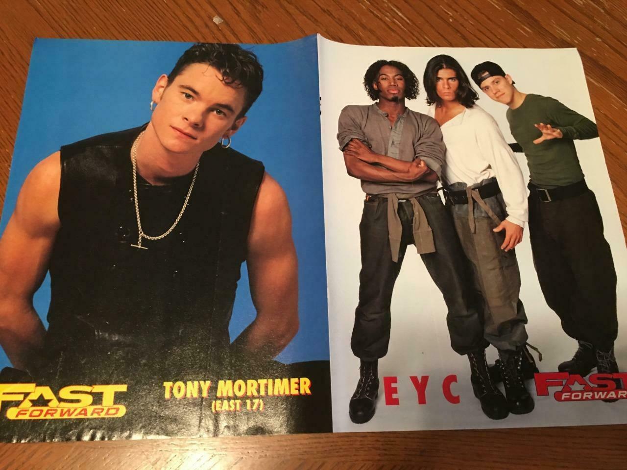 Take That East 17 EYC teen magazine pinup clipping 90's Bravo muscles ...