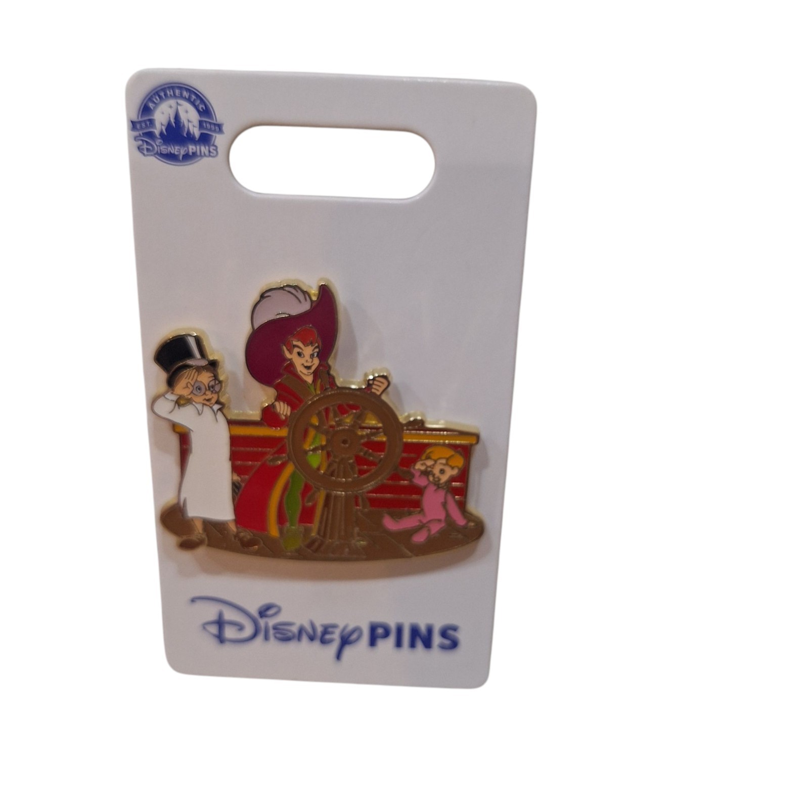 Disney Parks Peter Pan John Michael Darling at Helm Pirate Ship Trading ...