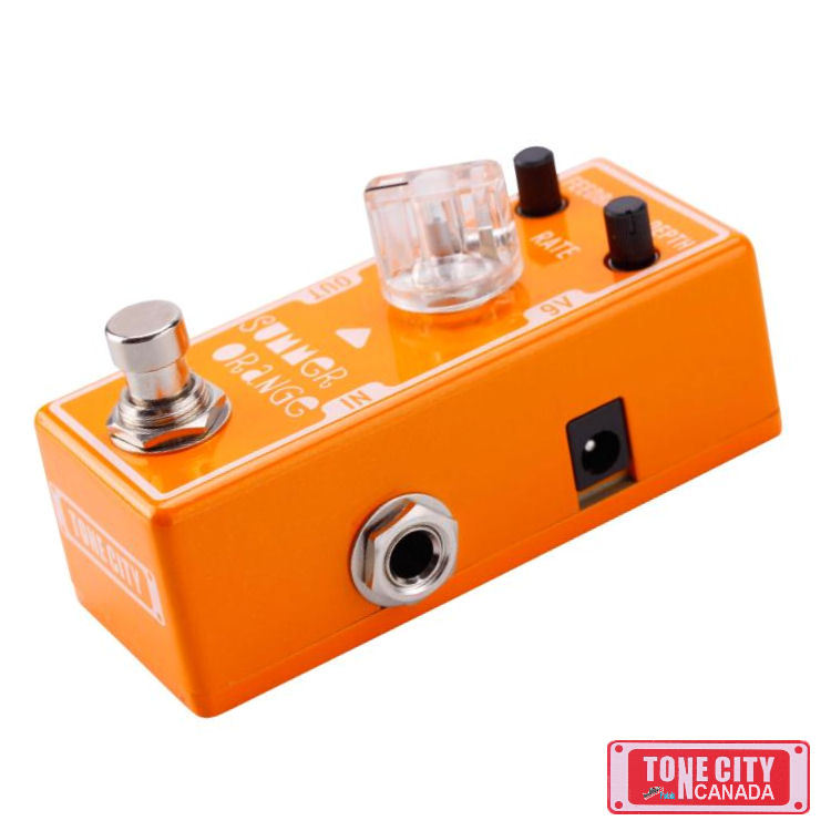 Tone City Summer Orange Phase TC-T12 EffEct Pedal (Maxon 909 Style ...