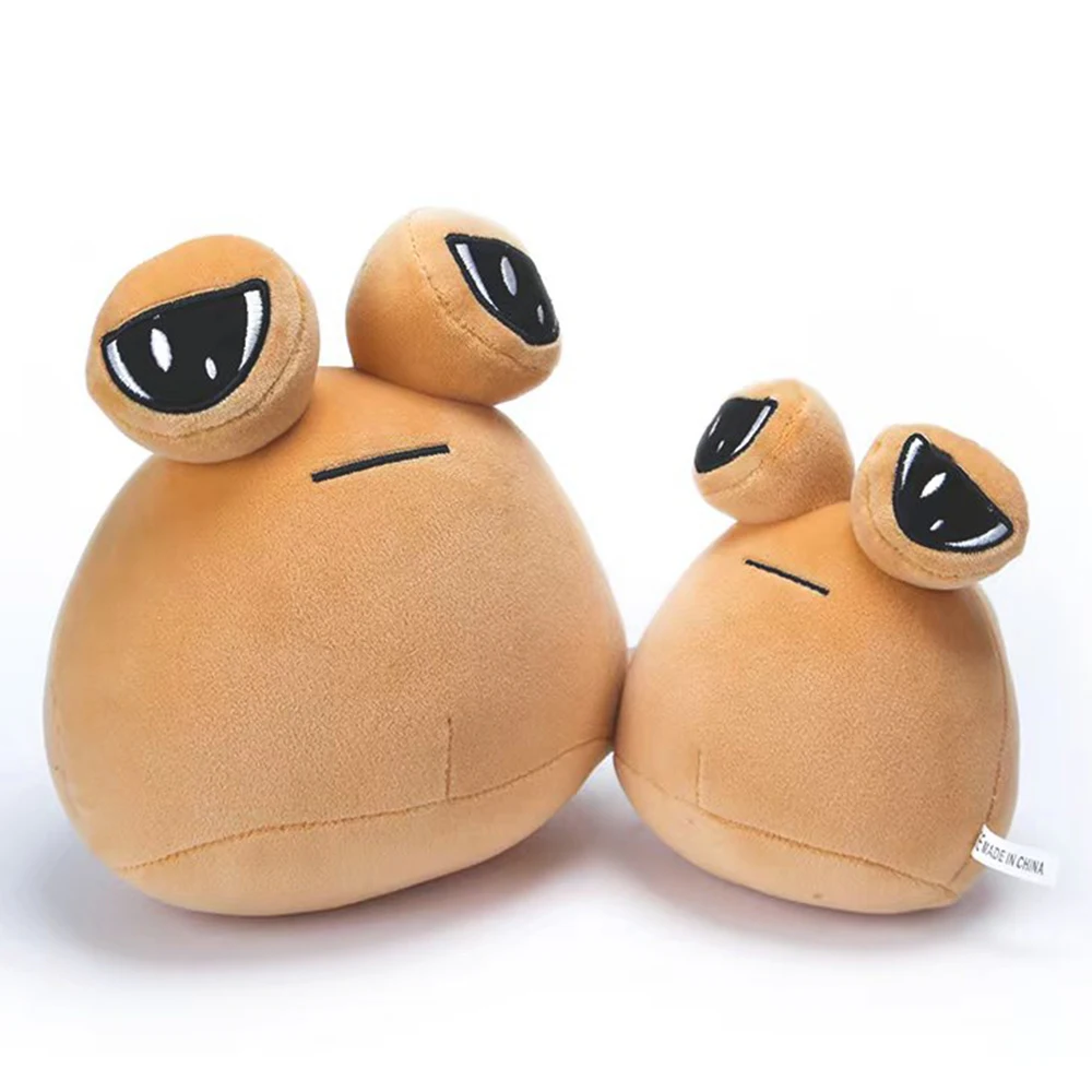 13 cm Hot Game Figure Pou Plush My Pet Alien Set Mother With Kids ...