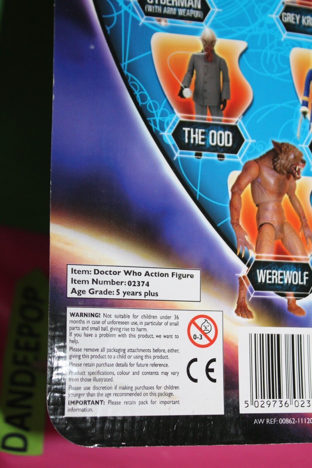 BBC Doctor Who Werewolf Series 2 Poseable Action Figure Set Toy 02374 ...