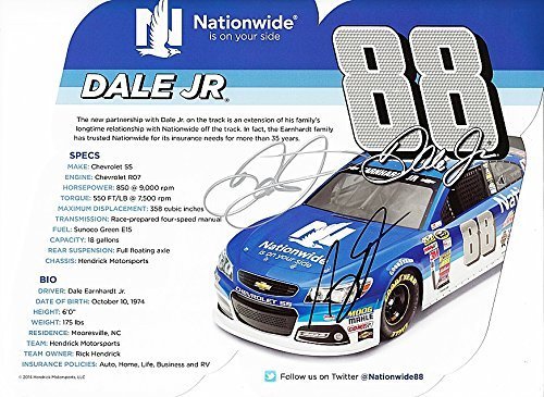 2X AUTOGRAPHED 2015 Dale Earnhardt Jr. & Greg Ives #88 Nationwide ...