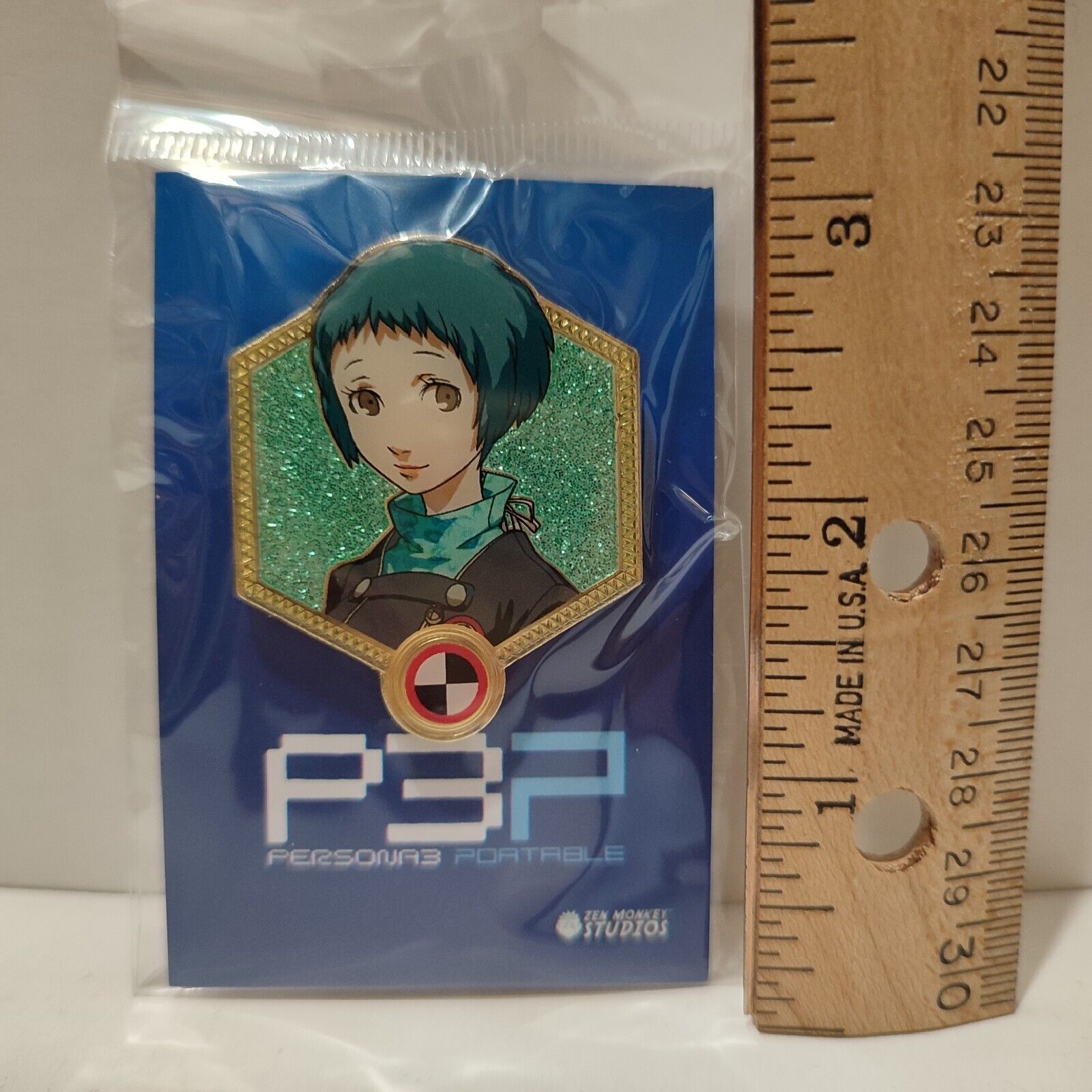 Persona 3 Portable Fuuka Yamagishi Enamel Pin Official Atlus ...