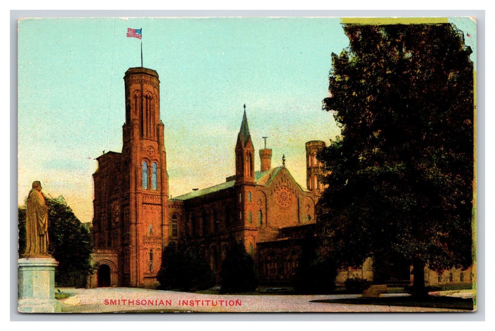 Smithsonian Institute Building Washington DC UNP Unused DB Postcard Z4 ...