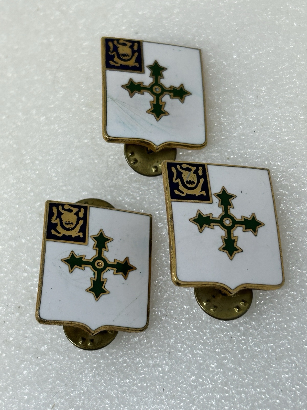 WW2 U.S. Army Unit Crest 47th Infantry Regiment Pin DUI - Pins