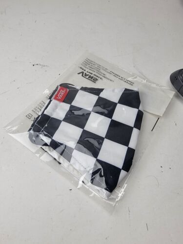 VANS REWARDS CHECKERBOARD BLACK WHITE FACE MASK [EXCLUSIVE] - Masks ...