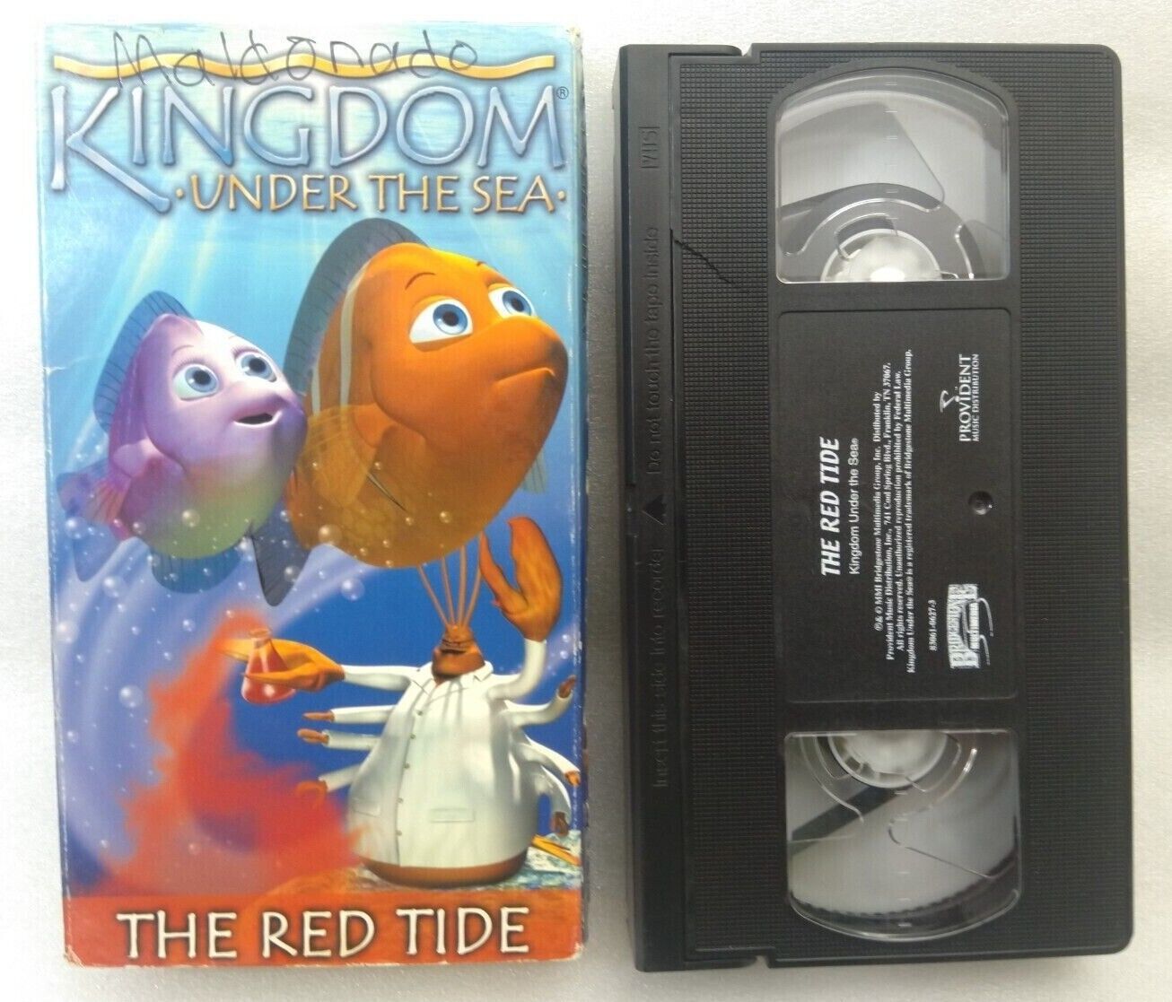 VHS Kingdom Under The Sea - The Red Tide (VHS, 2001, Bridgestone ...