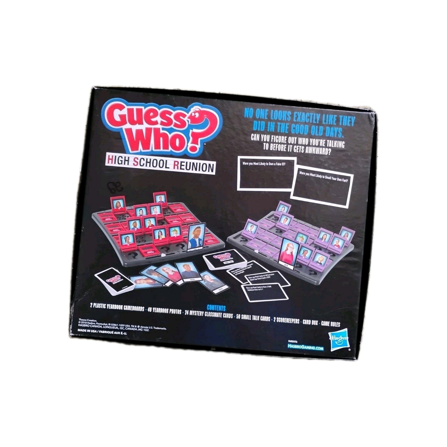 Guess Who? High School Reunion A Parody of The Classic Adult Party Game ...