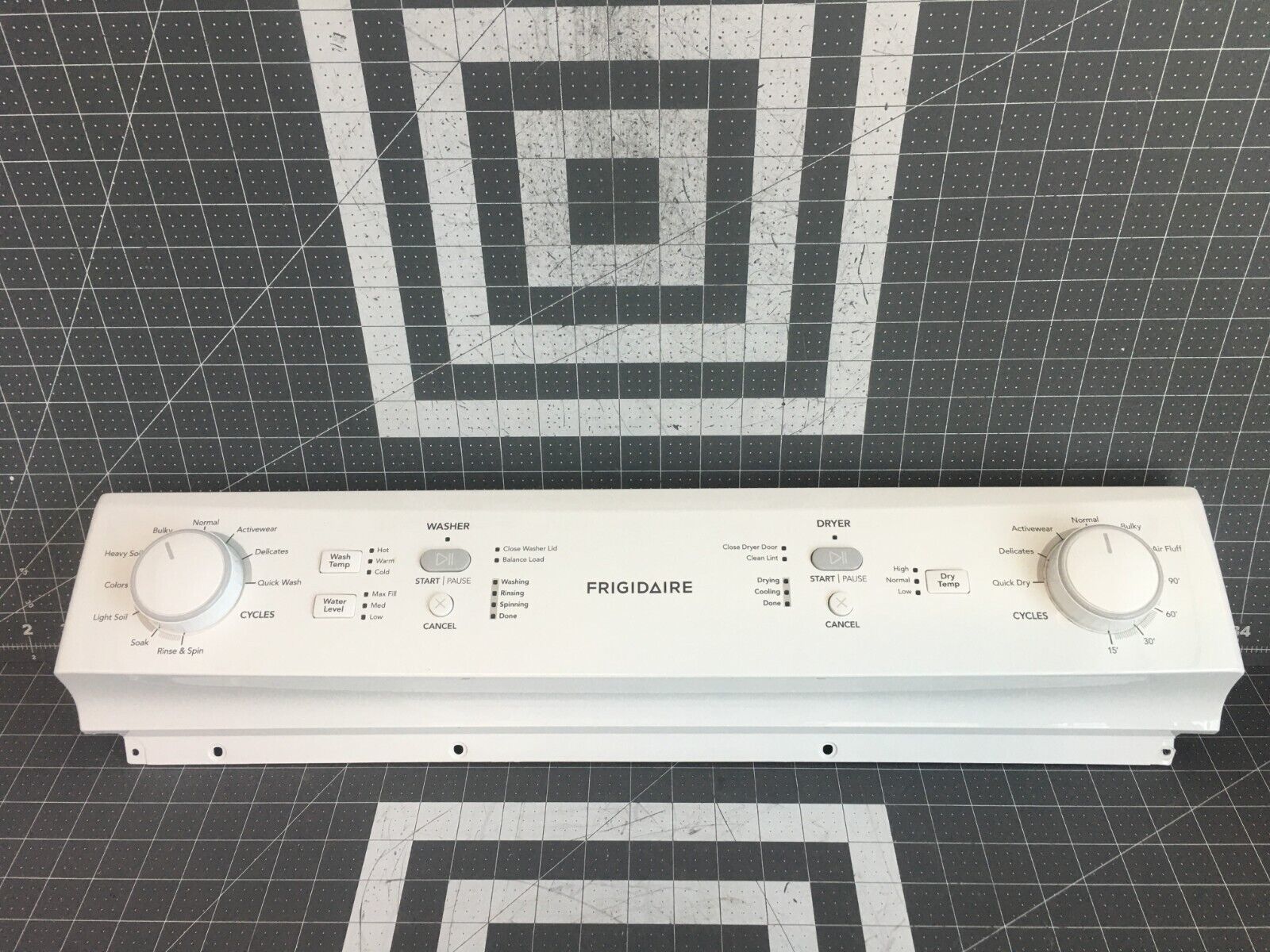 Frigidaire Laundry Center Control Panel P# 5304515801 5304523182 ...