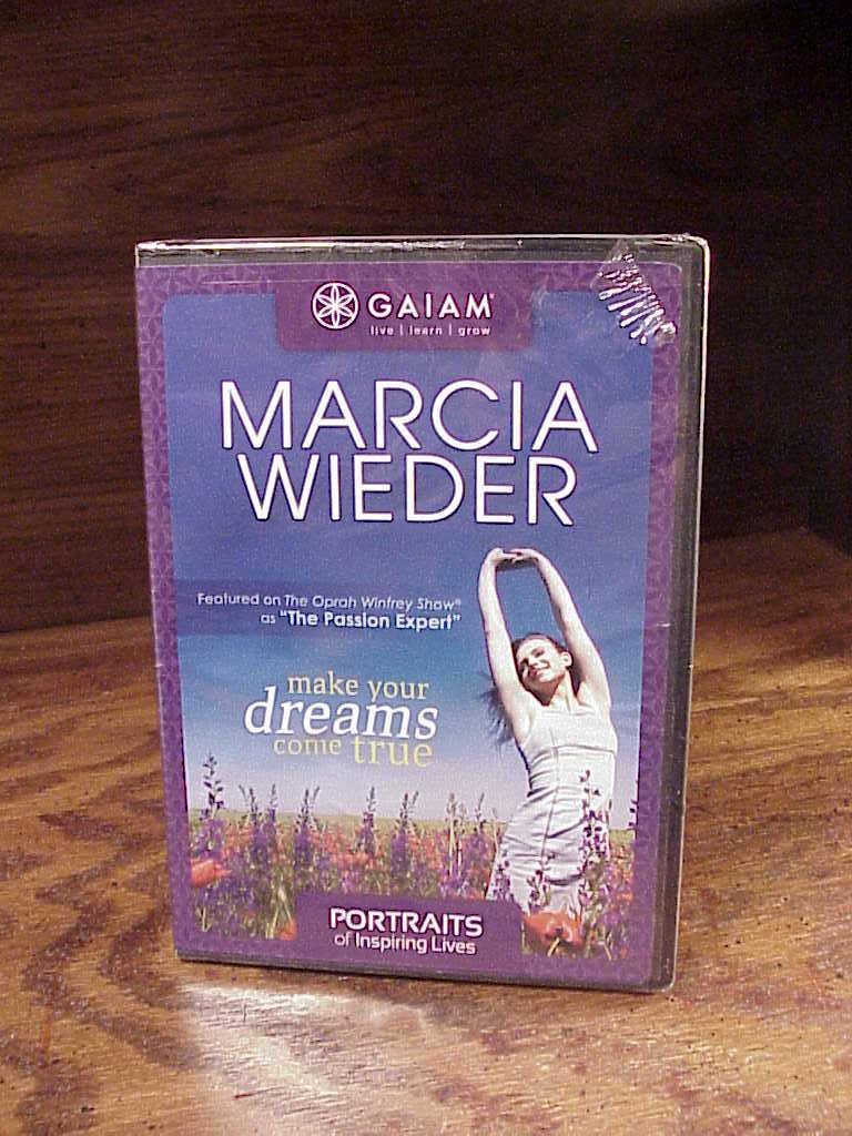 Marcia Wieder Make Your Dreams Come True DVD, new, unopened, from Gaiam ...