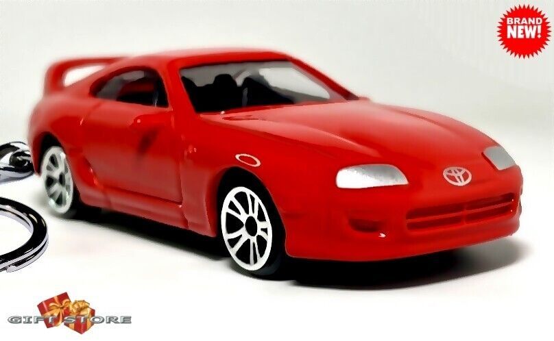RARE KEY CHAIN RED TOYOTA SUPRA A80 FAST & FURIOUS CUSTOM Ltd GREAT ...