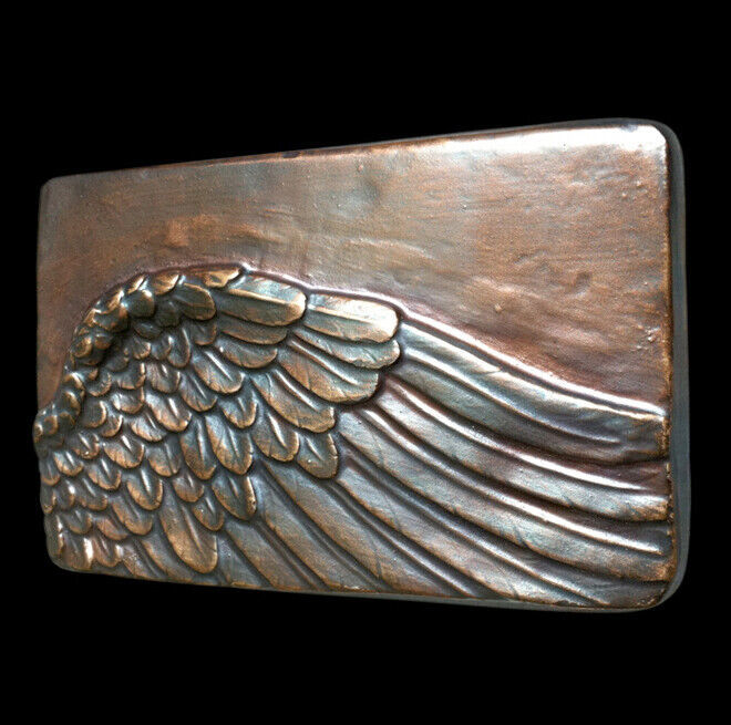 2 Wings of Icarus Greek Mythology sculpture plaques Bronze Finish - Art ...