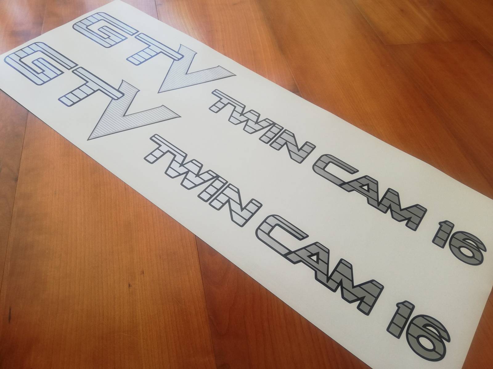 AE86 Corolla GTV Door Side Decals - Fits Trueno Twin Cam 16 - Sticker ...