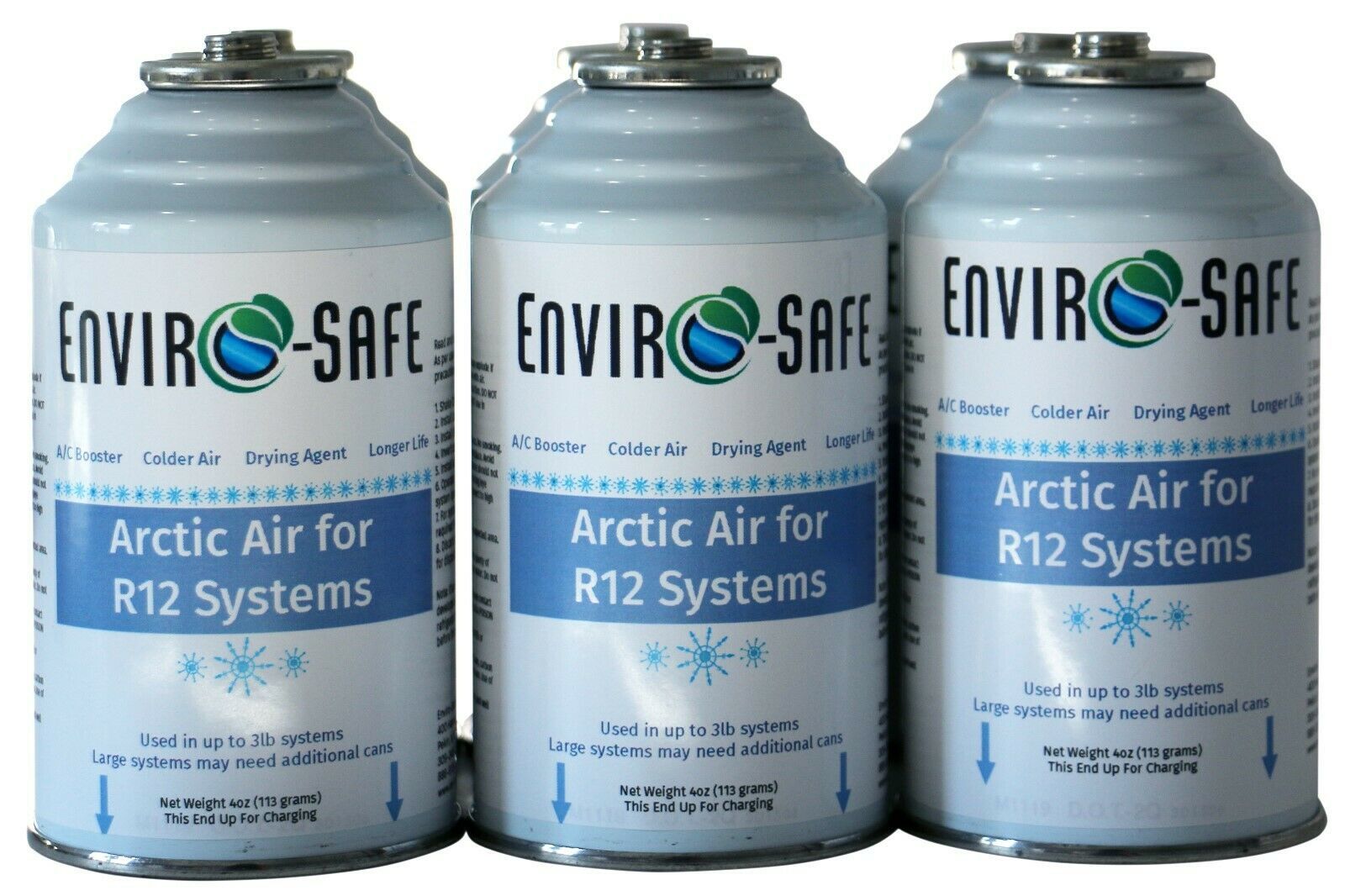 Arctic Air for R12 AC Booster & Moisture Eliminator 6 can kit #2090a ...