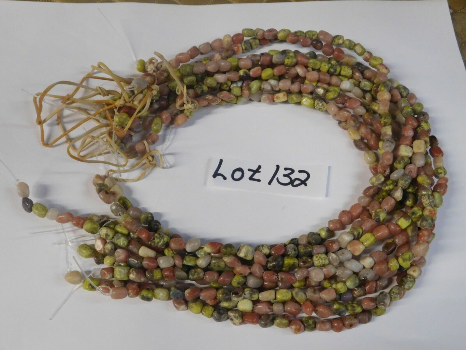 10 strand lot 13 inch hand cut assorted type and style gemstones ...