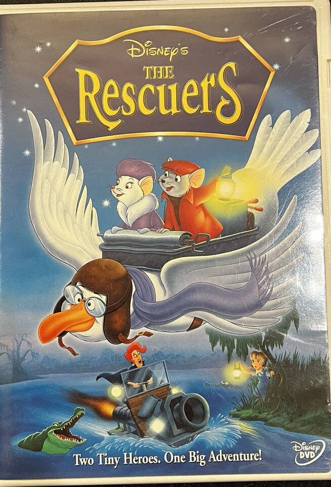 The Rescuers DVD ~ Disney Bonus Features Sing Along! Bernard & Bianca ...
