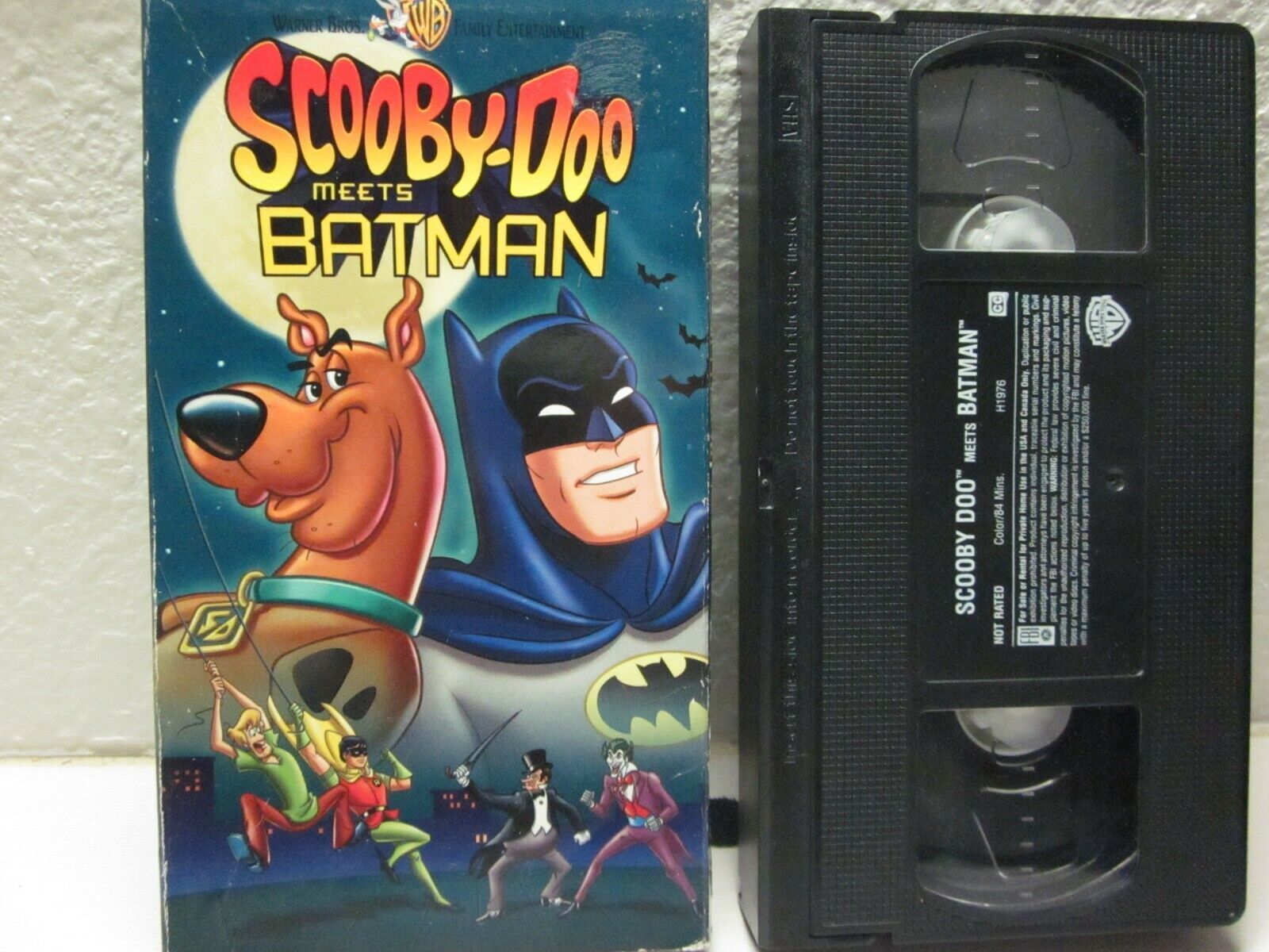 Scooby-Doo Meets Batman VHS (2002) - VHS Tapes