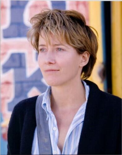 Emma Thompson smiling portrait with shorter hair 8x10 inch photo ...