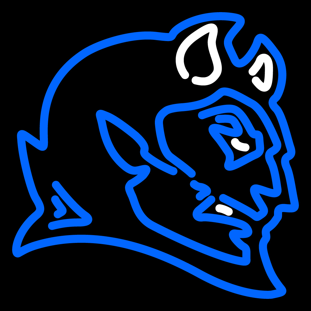 NCAA Ccsu Blue Devils Logo Neon Sign and similar items