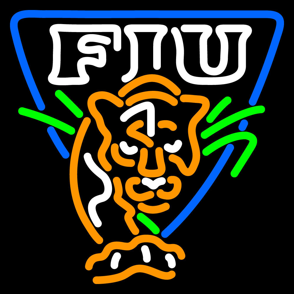 NCAA Fiu Panthers Logo Neon Sign - Other Collectible Lighting