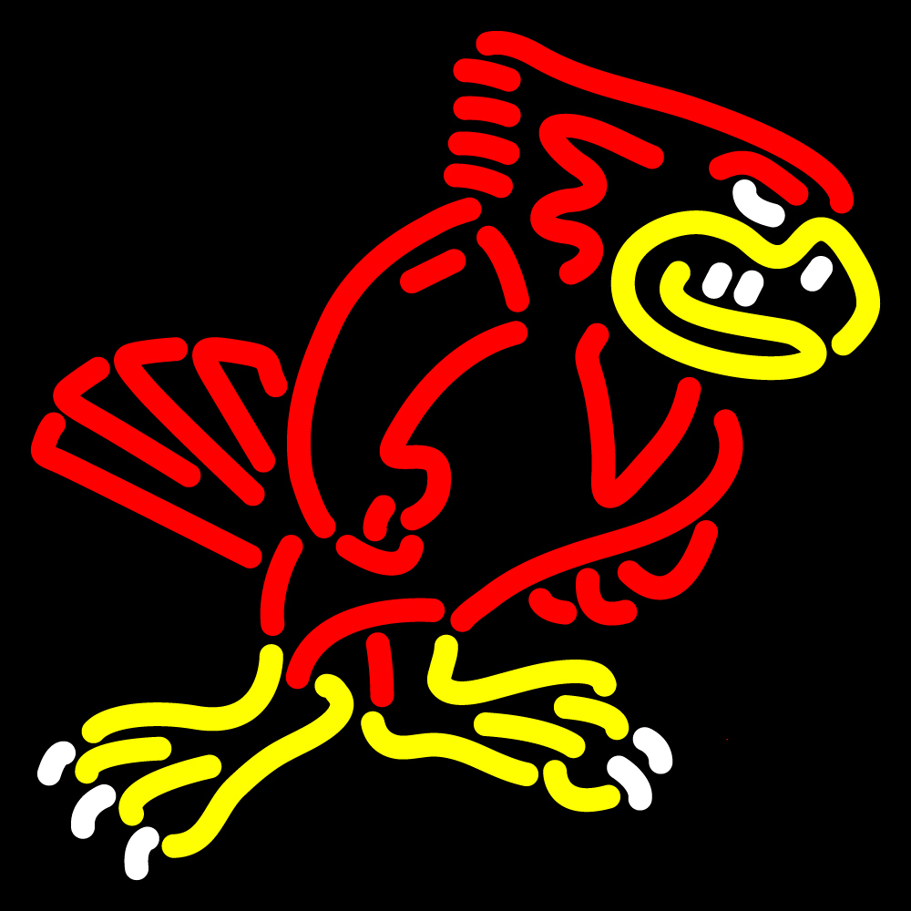 NCAA Illinois State Redbirds Logo Neon Sign - Other Collectible Lighting