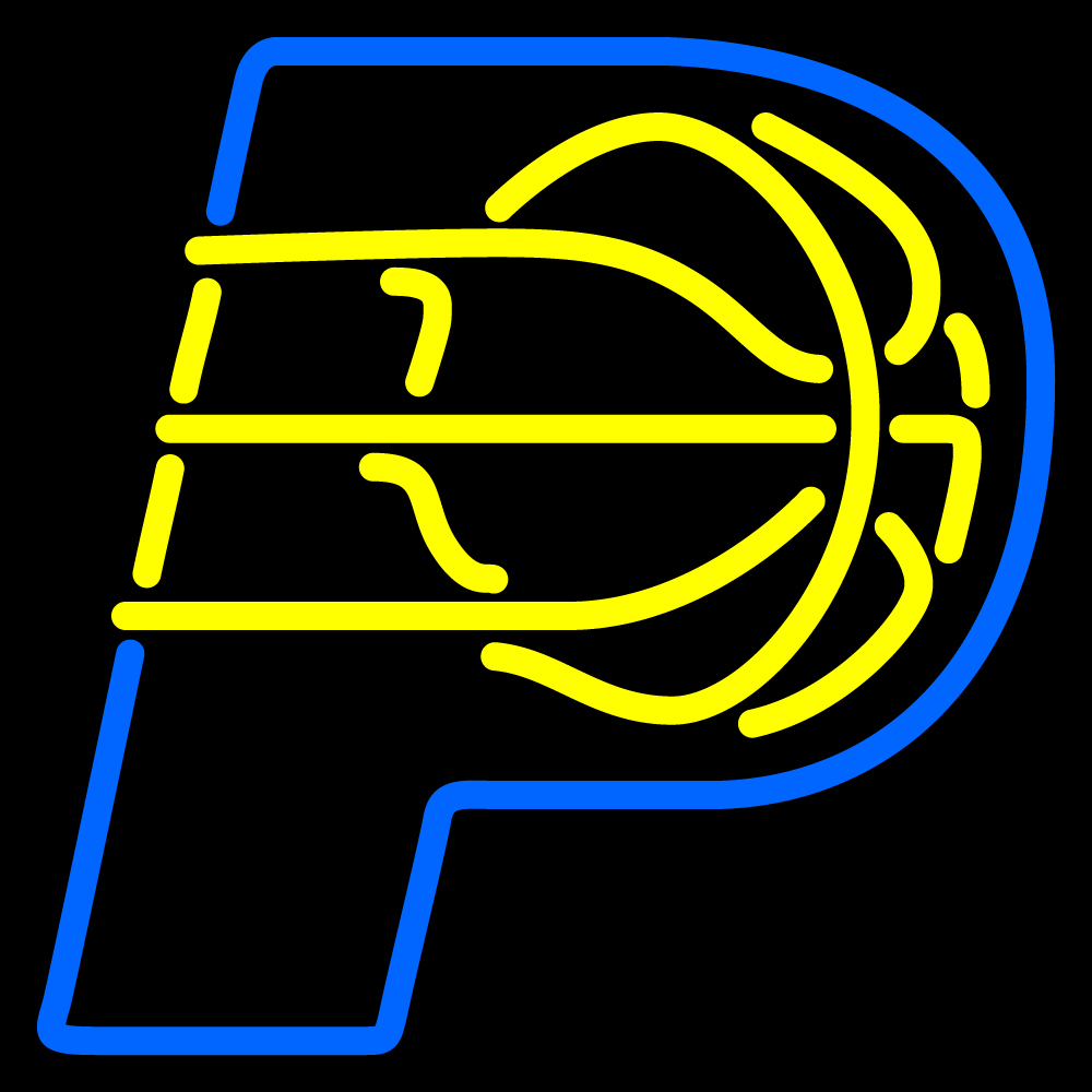 NBA Indiana Pacers Logo Neon Sign - Other Collectible Lighting