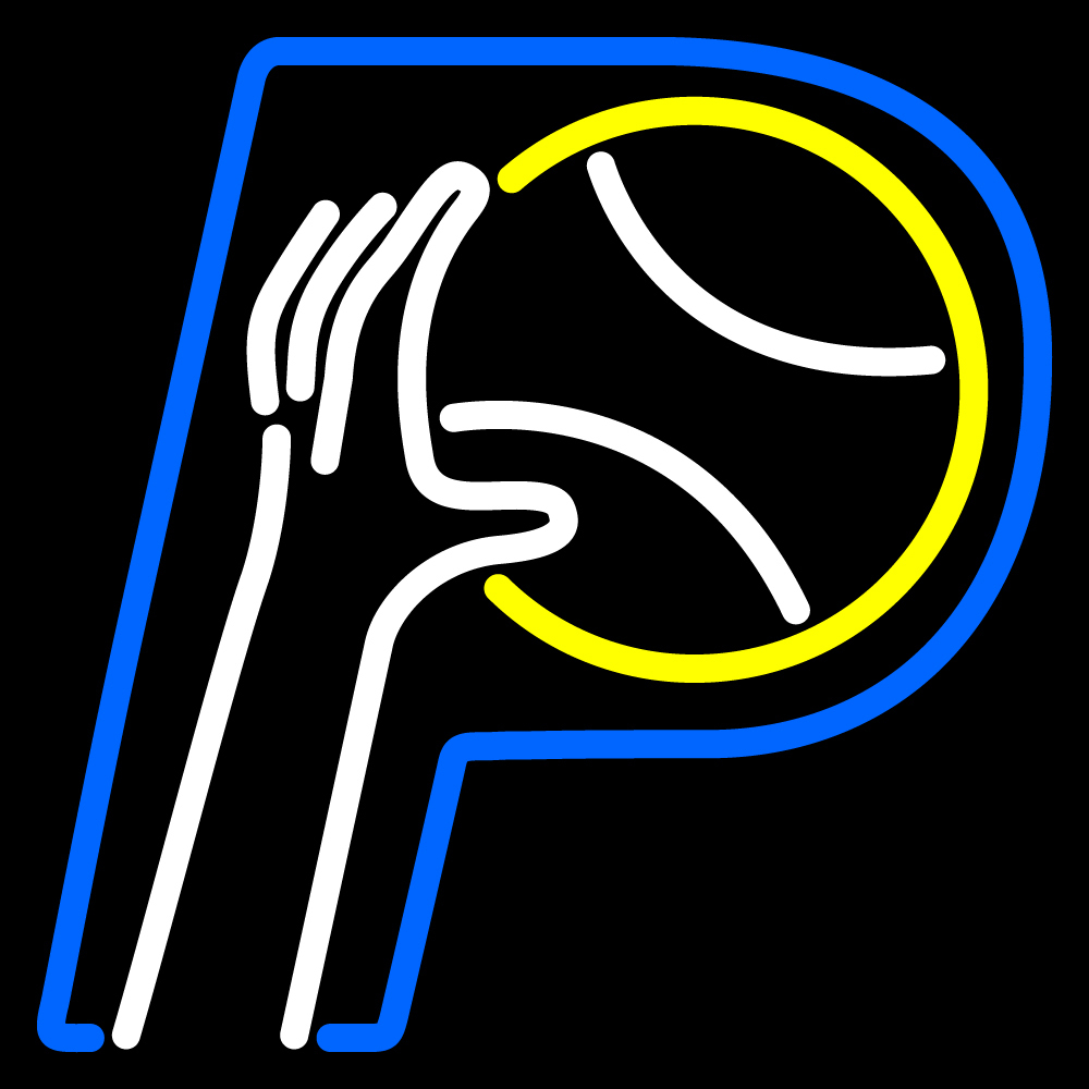 NBA Indiana Pacers Logo Neon Sign - Other Collectible Lighting