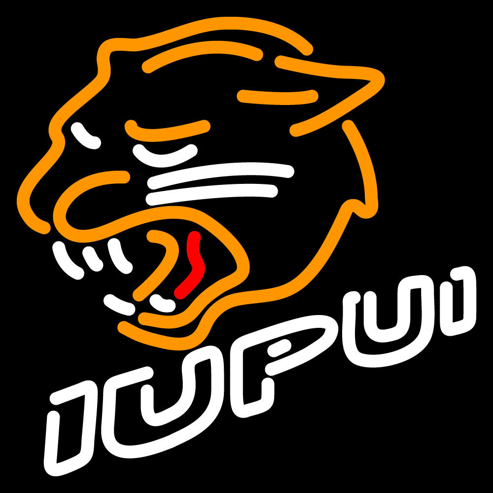 NCAA Iupui Jaguars Logo Neon Sign - Other Collectible Lighting
