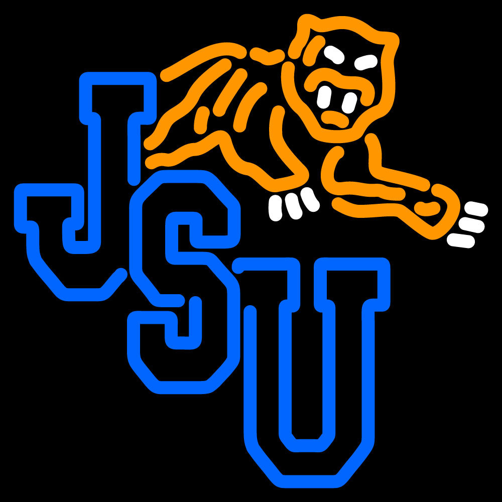 NCAA Jackson State Tigers Logo Neon Sign - Other Collectible Lighting