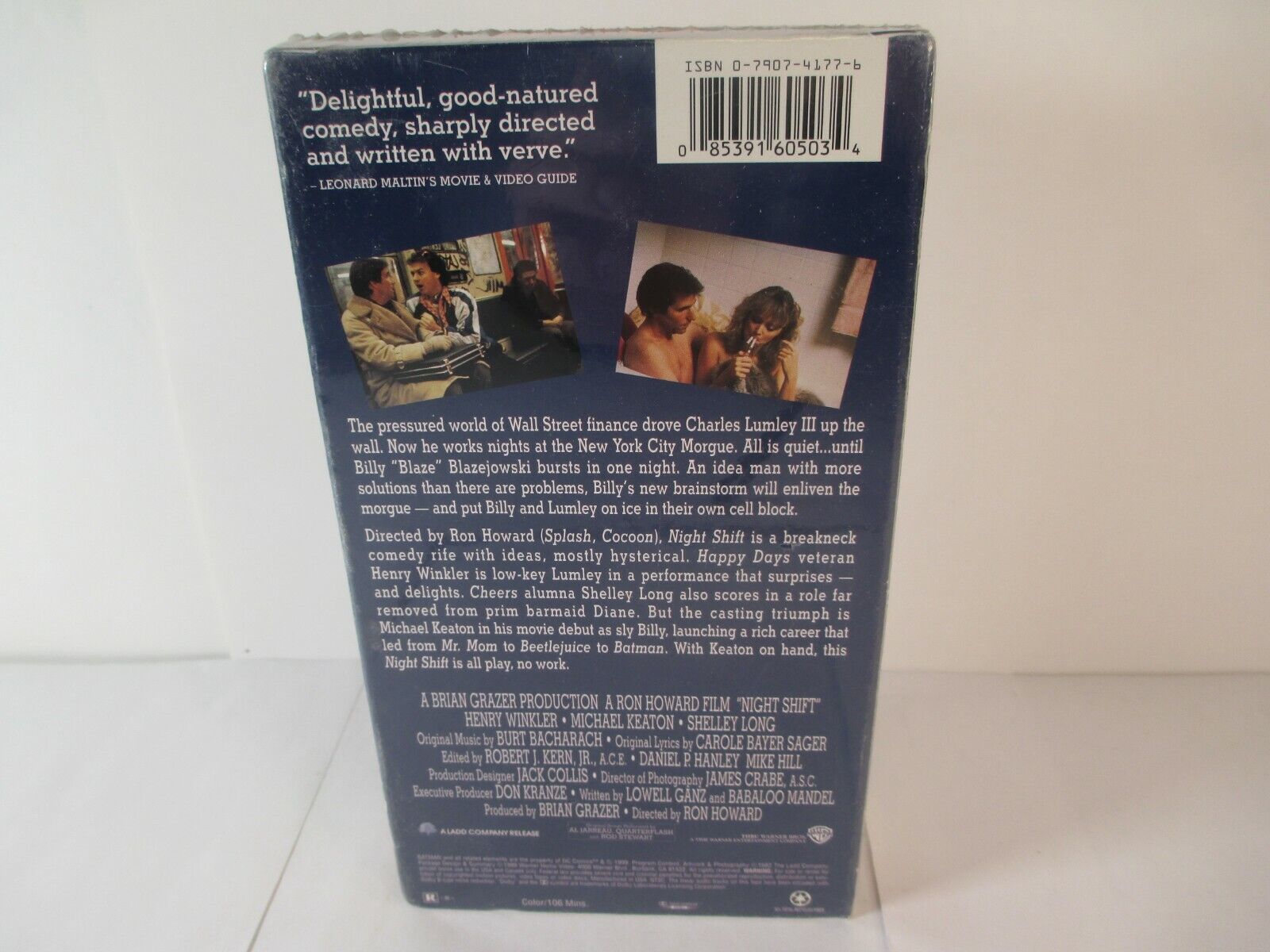 Night Shift VHS 1982 Michael Keaton Henry Winkler Shelley Long 1999 New Sealed - VHS Tapes